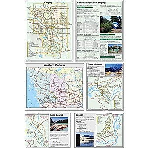 Canadian Rockies Map