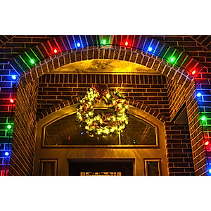 C9 LED Replacement Bulb by MIK Solutions (Pack of 25) LED Blue Replacement Christmas Light Bulbs Faceted Retrofit Candle Shape Commercial Grade E17 Socket Roof Lights Bulbs