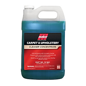 Malco Carpet and Upholstery Cleaner Concentrate - Removes Ground-in Soils and Stains from Automotive and Residential Carpet & Upholstery / 1 Gallon (101801)