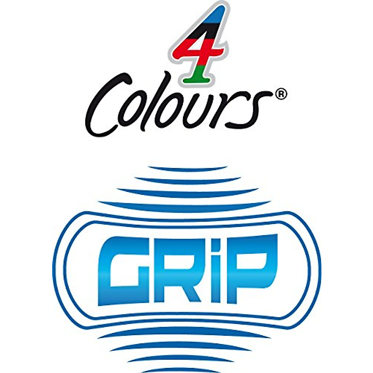 BIC Ballpoint Pen 4 Colours 2 Items Blue