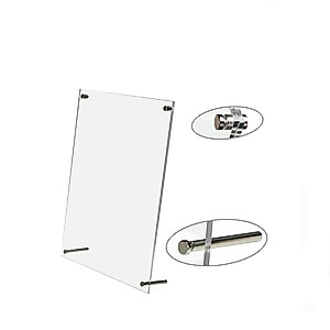 Modern Acrylic Photo Frame - Desktop/Free Standing（11x14)