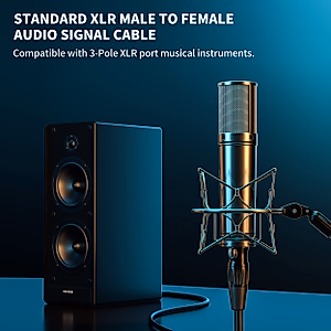 Small-Eye XLR Cables 100 ft- XLR Male to Female