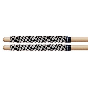 Promark SRCW Stick Rapp Drumstick Wrap, Checkerboard White/Black