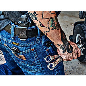 CYA Supply Co. Base IWB Concealed Carry Holster Veteran Owned Made in USA - Fits Smith & Wesson M&P 380 Shield EZ