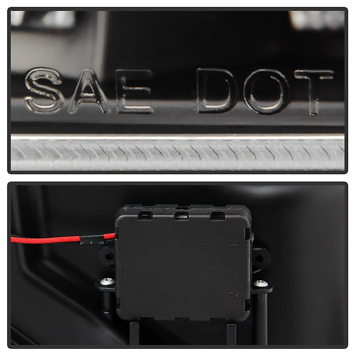 Spyder Apex - Projector Headlight (PRO-YD-TT16LEDAP-BK)