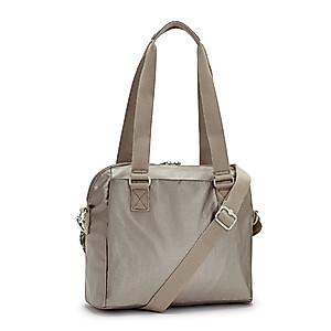 Kipling Felicity Metallic Shoulder Bag Metallic Pewter