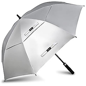 NINEMAX Large Golf Umbrella UV Protection Windproof, 62/68 Inch, UV Blocking, UPF 50+, Auto Open, Vented, Oversized Umbrella for Sun and Rain