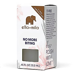 ella+mila "No More Biting" Nail Biting Treatment for Kids: Safe and Effective Nail Biting Prevention and Thumb Sucking Deterrent