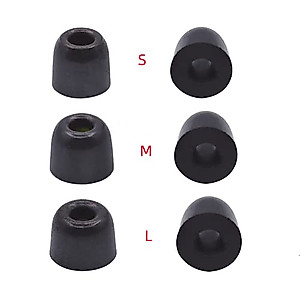Replacement Memory Foam Ear Tips Noise Canceling Foam Ear Tip Compatible with Sony WF-1000XM4 / Linkbuds S Earbud Headphones