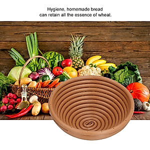 Cyrank Bread Proofing Basket, Banneton Proofing Basket Baking Bowl Dough Gifts for Bakers Proving Baskets for Professional and Home Bakers(#1)