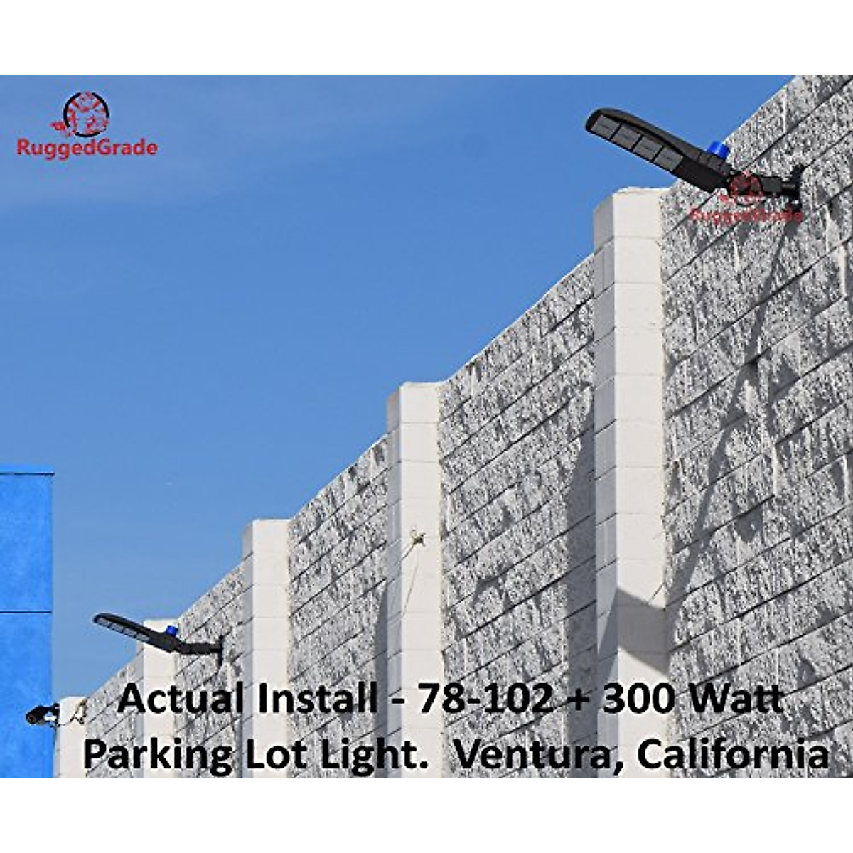 Wall Bracket for Slip Fit Lights (Wall Mount Bracket to Slip Fit Mount (2 3/8inch) Wall Mount Bracket for Pole Lights– Straight Arm Style