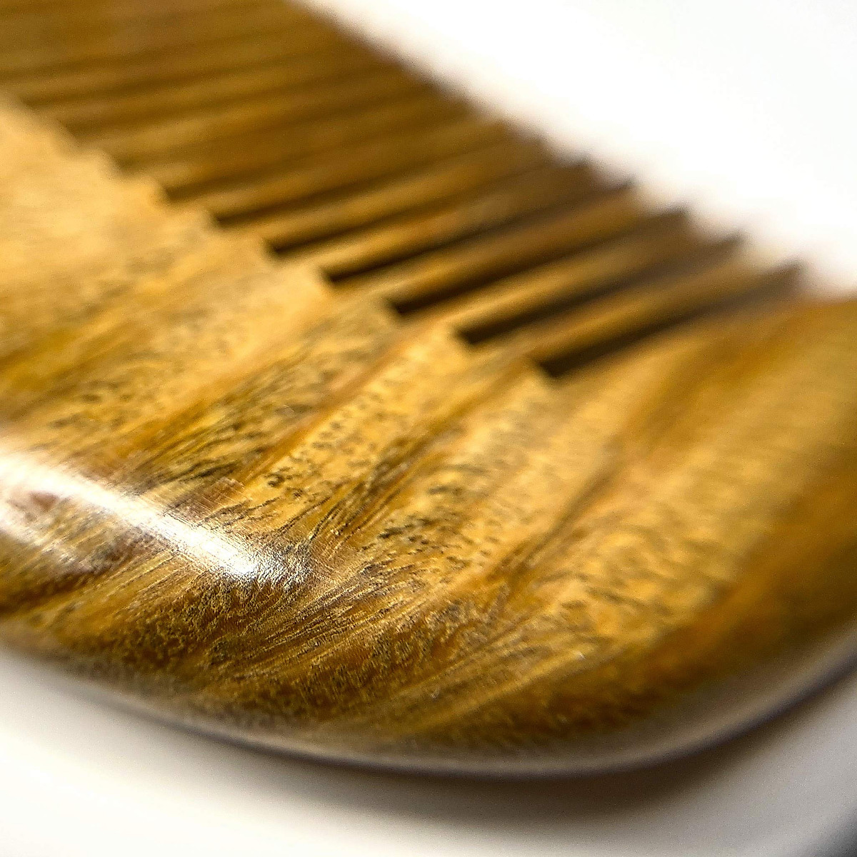 ZilberHaar Beard Comb – 100% Sandalwood – Essential Beard Care Accessory for Men – Hand Made