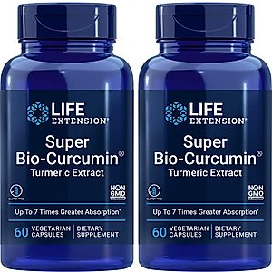 Life Extension - Super Bio-Curcumin - 400 Mg - 60 Caps (Pack of 2)
