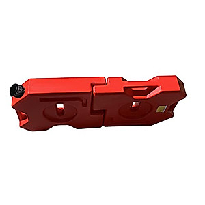 TARKII 2-Gallon Gasoline Container, Red Fuel Can for Vehicles,Portable Gas Tank with 2G Capacity