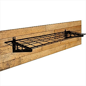 Sylvan Modular Garage Wall Shelves for Storage DIY Wall Mount Shelf with Garage Shelving Wall Mounted Kit Sturdy Garage Wall Shelving and Wall Mount Shelf Construction (1'x4')