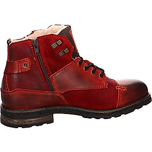 bugatti Men's 321612501214 Classic Boots, Red, 9
