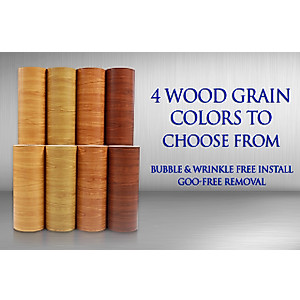 Honey Oak Woodgrain - Air Release Vinyl Decal Mod Skin Kit by System Skins - Compatible with PlayStation 5 Console (PS5)