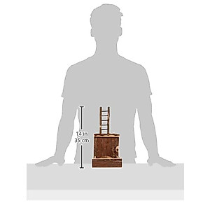 TRIXIE Natural Living Play and Burrow Tower, 20 × 20 × 16 cm