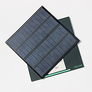 NUZAMAS 3W 12V 250ma Mini Solar Panel Module Solar System Cell Outdoor Camping Battery Charger DIY Parts