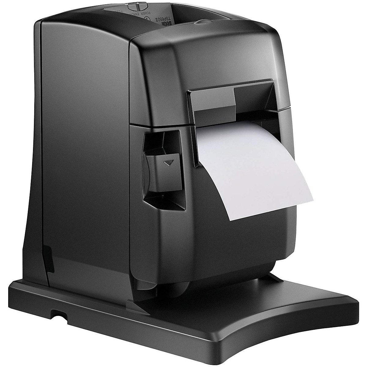 Star Micronics TSP654IISKE Ethernet (LAN) Liner Free Thermal Printer for Sticky Paper with Cutter and External Power Supply - Gray