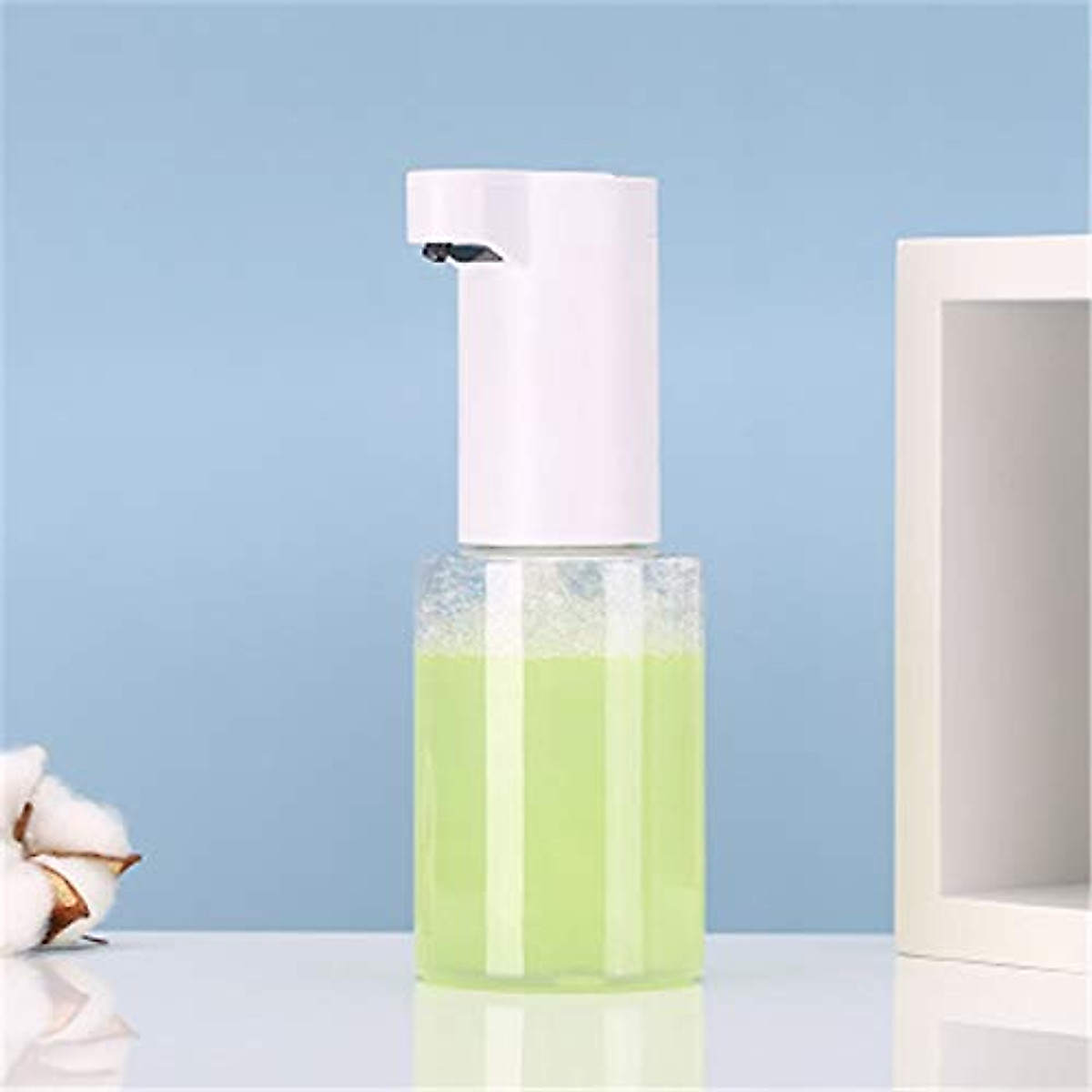 Soap Dispenser Pump Automatic Induction Foam Soap Dispenser Intelligent Sensor Foam Liquid Soap Dispenser Smart Auto Touchless Portable Hand Washer Hand Lotion Bottle ( Color : USB Charge 450ML )