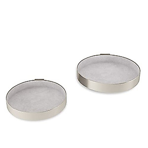 Umbra Perch Decorative Shelves, Set of 2, Nickel