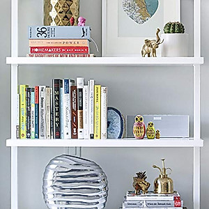 Owl Art - Small Russian Nesting Dolls Owl Decorations for Home Shelf Decor Accents - Wood Owl Statue - Owl Gifts Decor Figurines