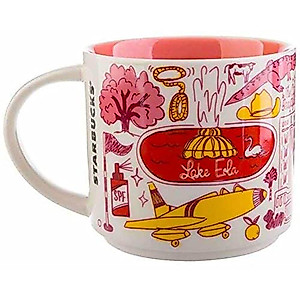 Starbucks ORLANDO BEEN THERE SERIES ACROSS THE GLOBE COLLECTION Ceramic Coffee Mug, 14 Fl Oz