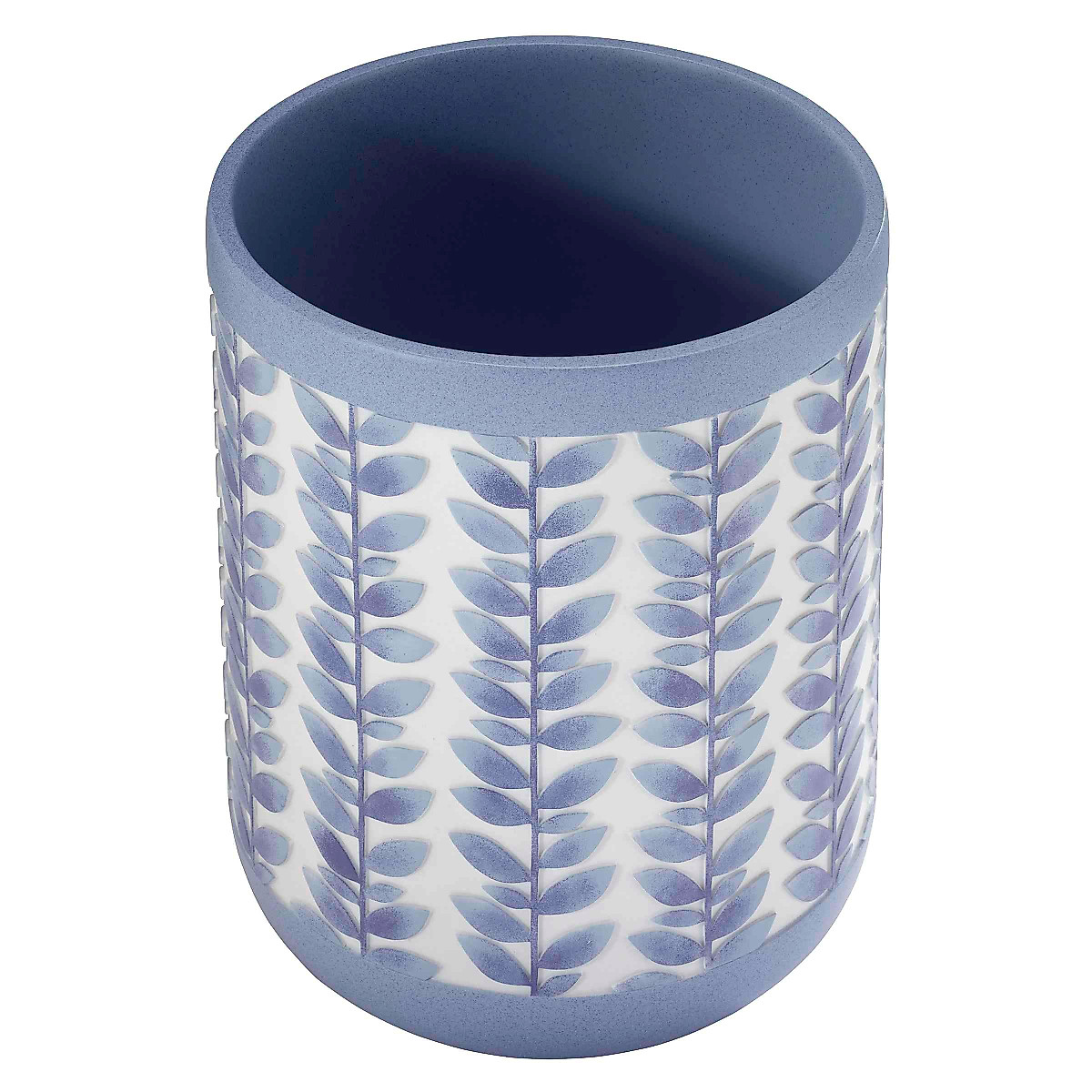 Avanti Linens Accessories Bathroom Essentials, Wastebasket, Blue