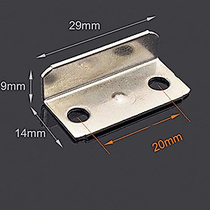 Cabinet Drawer Lock,Mailbox Lock, Model CT-138-22,for Fixing Important Documents and Drawers (Opening Diameter 0.75inch/19MM), Suitable for Door Panels with A Thickness of 17 mm-22 mm. 2 PCS [Black]