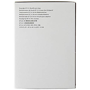 Canon EF 2.0X III Telephoto Extender for Canon Super Telephoto Lenses