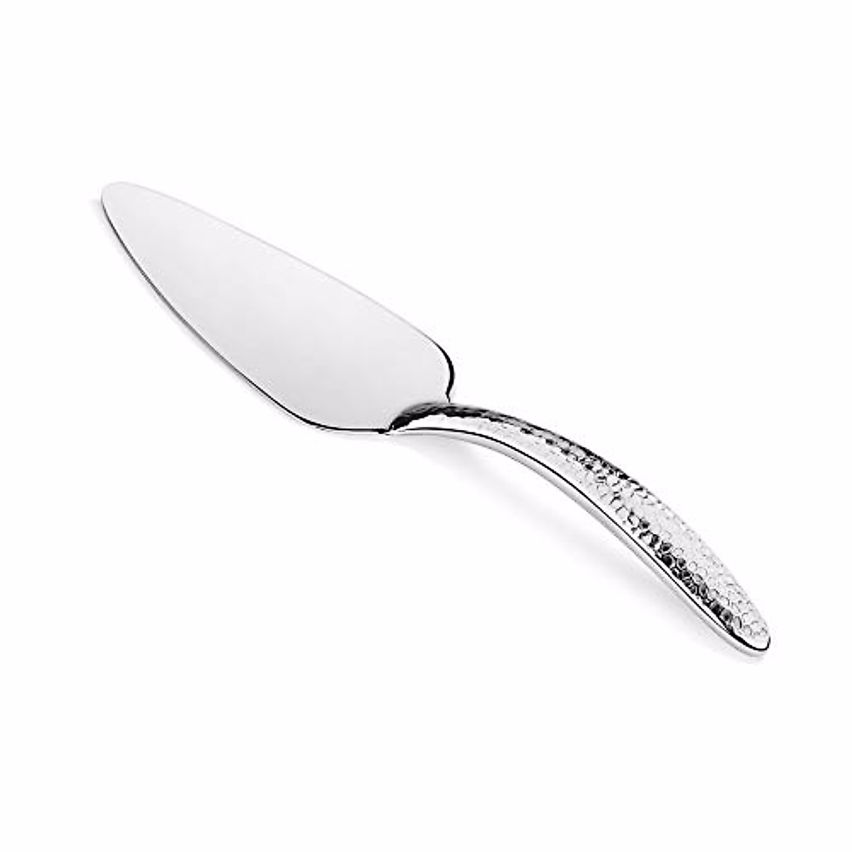 CUISINOX Hand Hammered Stainless Steel Serve Cake Server, 9.5"