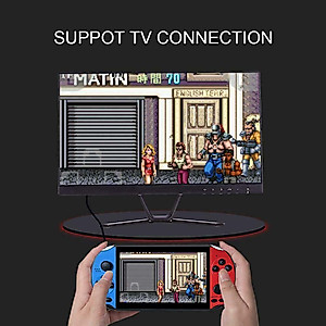 X12 Handheld Game Console 5.1 inch Handheld Game Video Player Dual Rocker 8G Built-in 3000 Game Console Support Archive Function