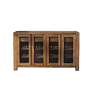 Alpine Furniture Shasta Sideboard-Console in Salvaged Natural (Brown)