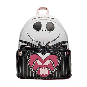 Nightmare Before Christmas Jack Skellington Valo-ween Mini Backpack - Entertainment Earth Exclusive