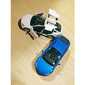 1:32 Scale Car Model X90 Tesla Alloy 1/32 Diecast Model Car w/Sound & Light Pull Back Model Mini Vehicles Toys for Kids Gift Tesla Lovers Collection