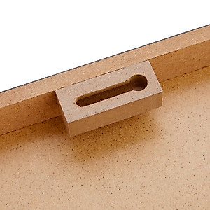 Juvale Framed Laundry Symbols Wall Art Canvas, Laundry Room Decor Sign (12 x 16 In)