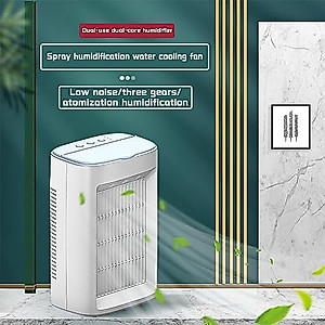 Air Con Unit Uk Dual Fan 3 in 1 Mini Portable Air Conditioners Quiet High Quality Air Confitioning for Home and Office Use