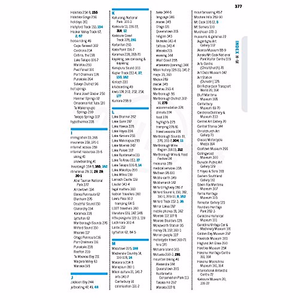 Lonely Planet New Zealand's South Island 6 (Regional Guide)