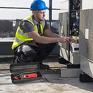 Case Compatible with Power Probe 3 3EZ 4, Circuit Tester Storage Holder, Car Diagnostic Tool Digital Volt Meter Organizer Box Fits Multimeter Test Leads and Adapter (Bag Only)