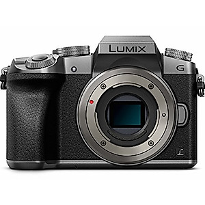 Panasonic LUMIX G7 Mirrorless Camera with 14-42mm f3.5-5.6 II ASPH Lens (Silver, Renewed)