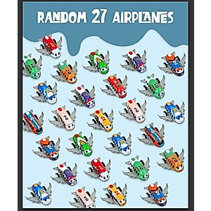 Vileafy 27Pcs Mini Pull Back Airplanes Set Party Favors for Kids Aged 4-8 Years Old, Birthday Return Gifts, Goodie Bag Stuffers, Potty Prizes, Pinata Fillers