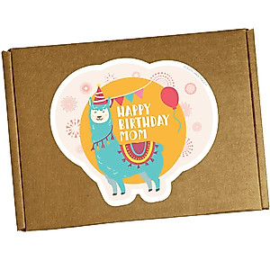 Hangry Kit Birthday Snack Box for Mom - (20 count) Happy Birthday Gift Basket Care Package - Contains Birthday Snacks, Cookies, Chips, Candy. Party Variety Gift Box. (Mom)