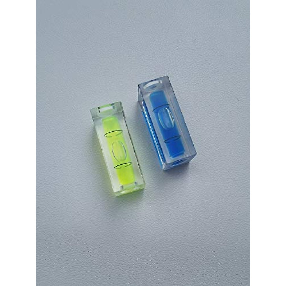 UMEI High precision rectangular horizontal bubble Spirit Bubble Level, Photo Frame Wall Square Level Bubble Level Inclinometer Frame Picture Hanging Measuring Tools(40x15x15mm)
