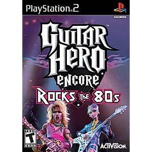 Guitar Hero Encore: Rocks the 80's - PlayStation 2 (Renewed)