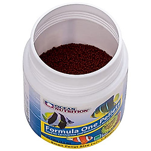 Ocean Nutrition Formula One Pellets 3.5-Ounces (100 Grams) Jar - Small Pellet Size
