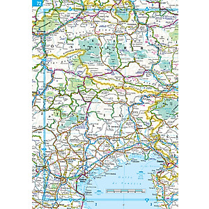 2023 Philip's Big Road Atlas Europe: (A3 Spiral binding)