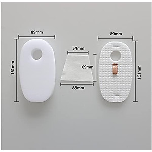 ConPus Foam Filter Kit for Shark Rocket Deluxe Pro HV319Q, HV320, HV320W, HV321, HV322, HV324Q, HV325, HV330,UV422 UV422CCO True Pet Vacuums, Replacement Parts #1080FTV320 & 1084FTV320