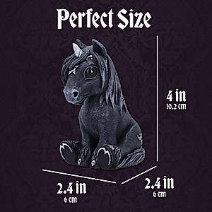 Nemesis Now Cult Cuties Adorable Occult Figurines, Bewitching Evil Spirit Creatures, Hand-Painted, Resin - Culticorn