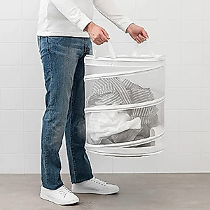 I-K-E-A FYLLEN Laundry Basket, White 21 Gallon